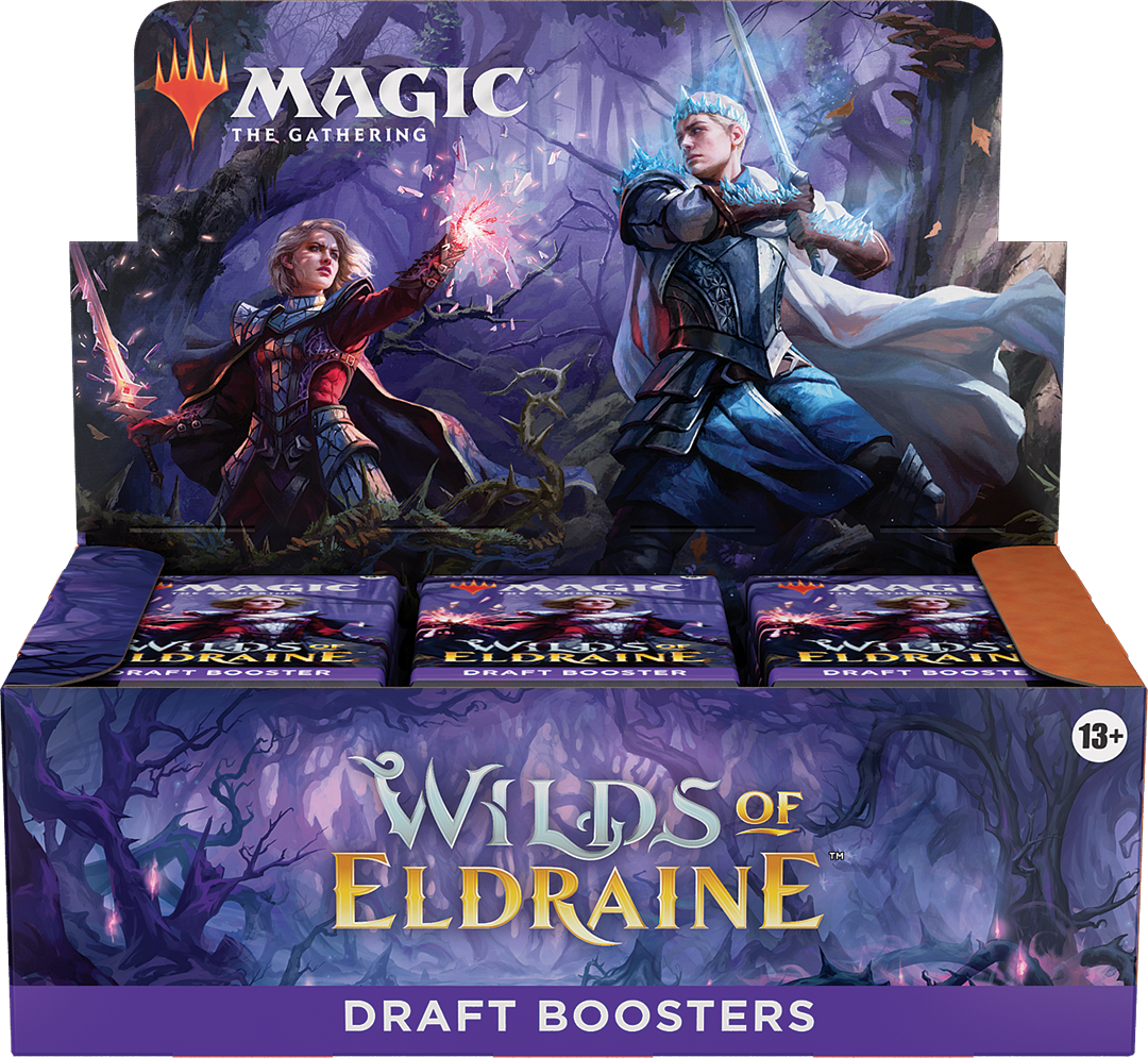 Wilds of Eldraine Draft Booster Box – Magic the Gathering (MTG) Pack ...